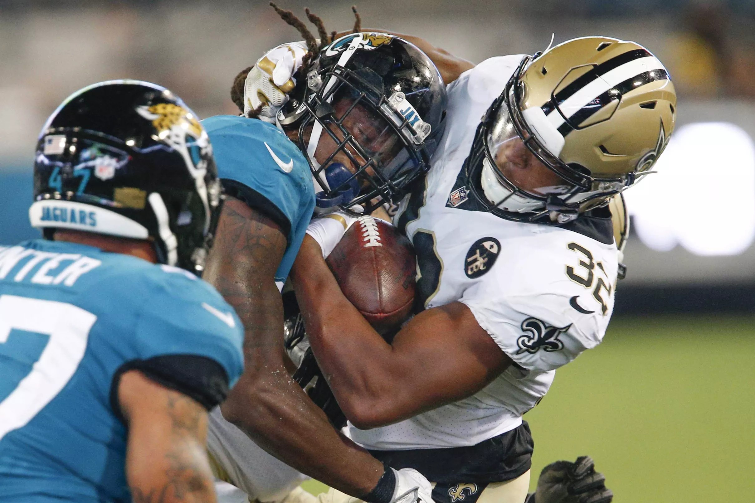 Jonathan Williams clawing his way up the Saints RB depth chart
