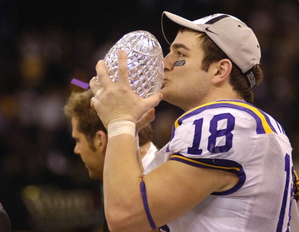 Jacob Hester Broadcasting for LSU