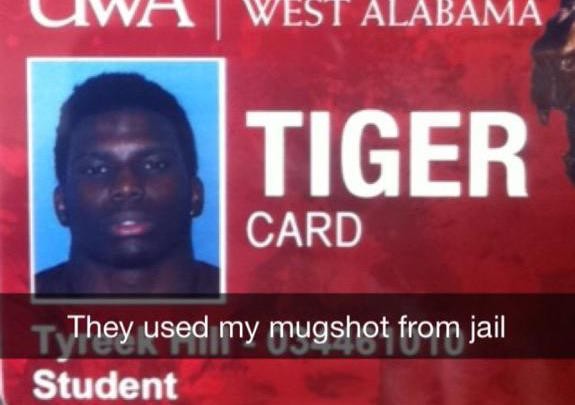 D-2 School Uses Mug Shot for Former Oklahoma St. RB Tyreek Hill’s ID