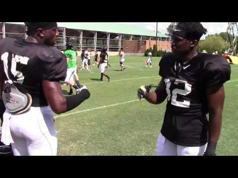 Wake Forest WR Cortez Lewis Has a Different Secret Handshake for Nearly ...