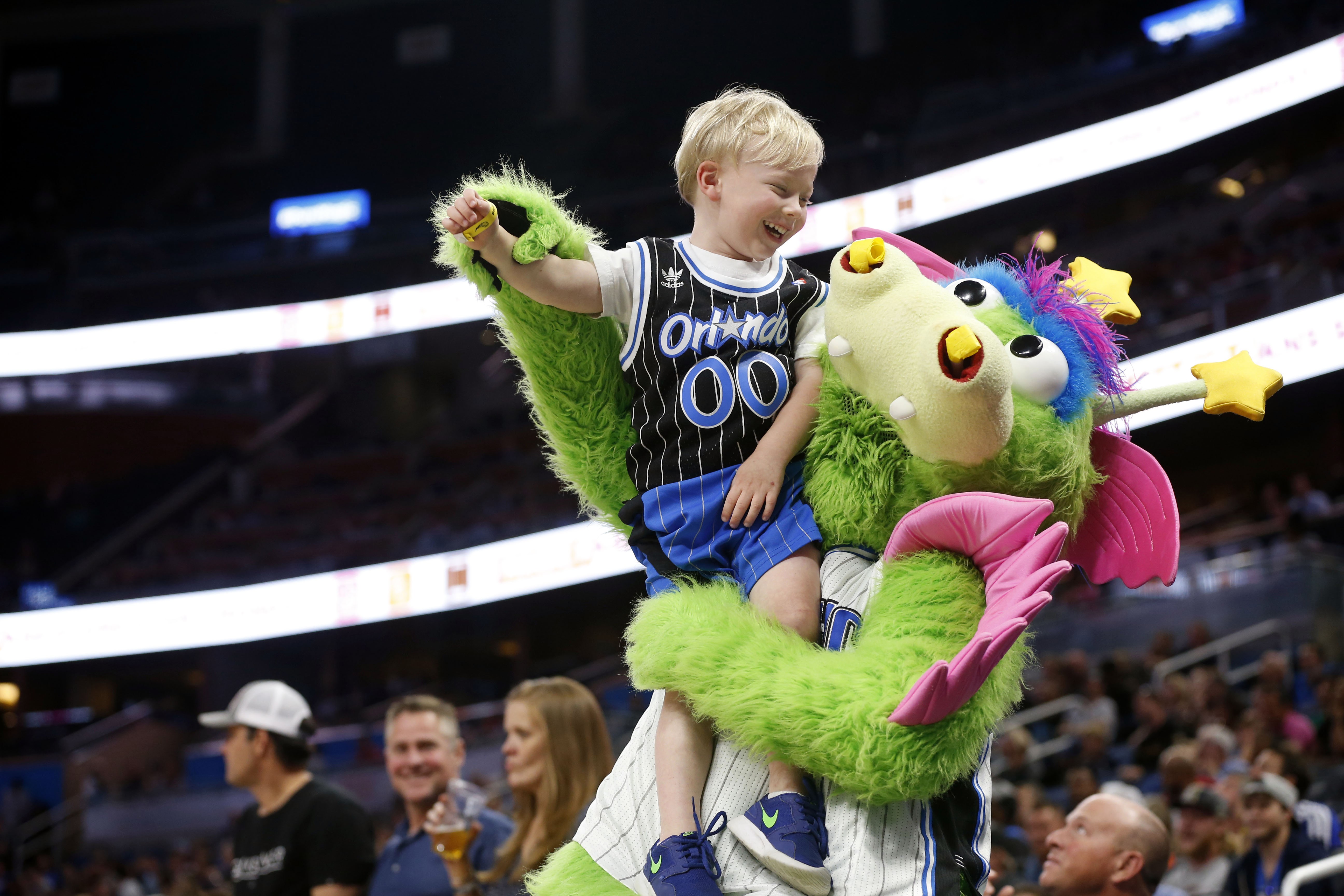 Expect more fun videos with Orlando Magic mascot STUFF
