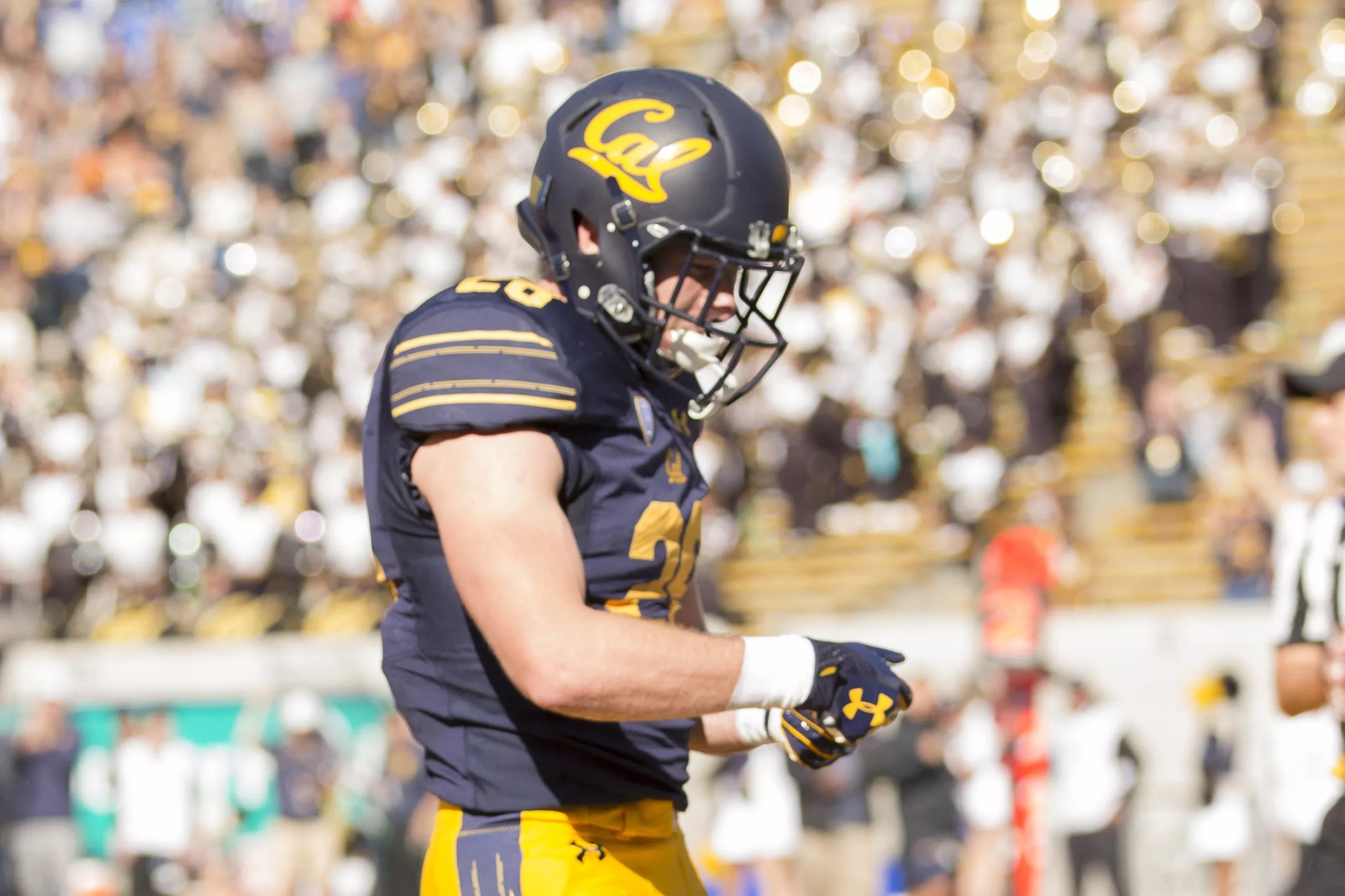 RB Patrick Laird sets up Reading Challenge.