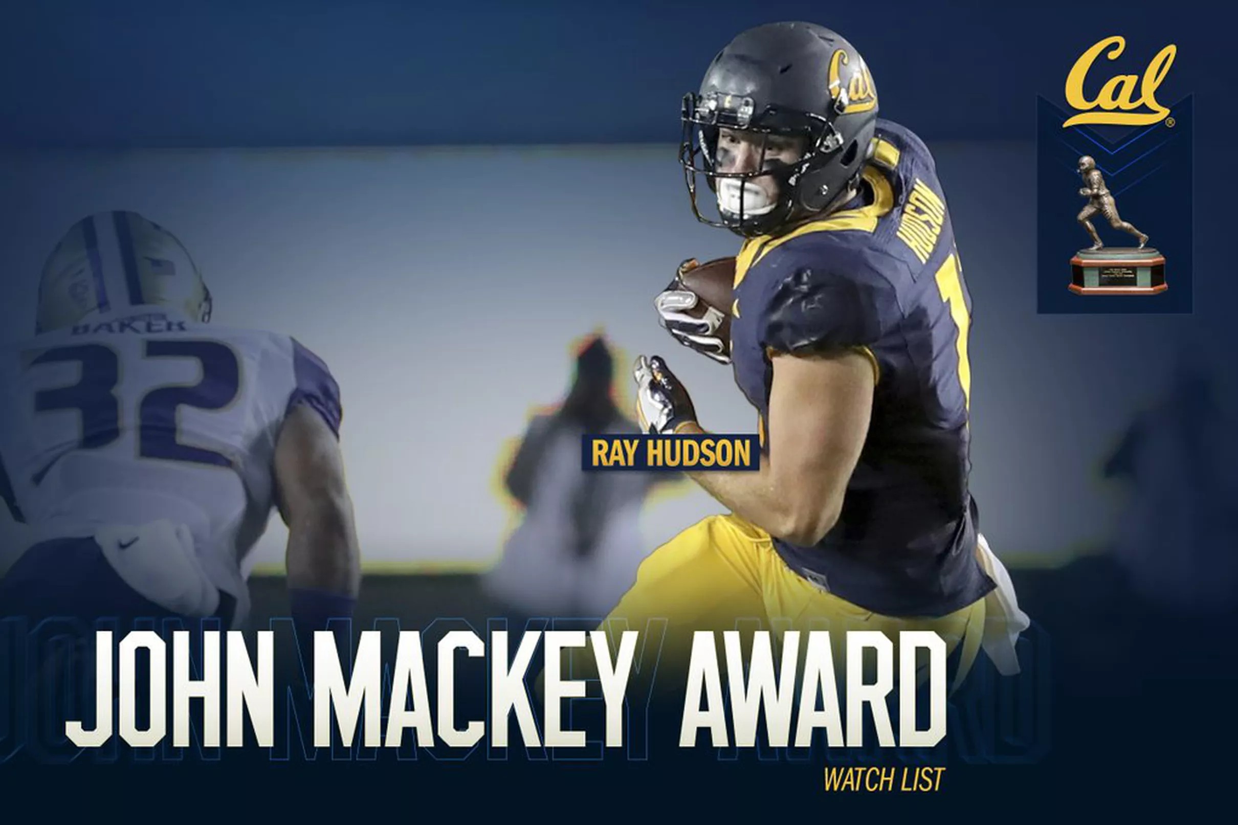 Cal TE Ray Hudson named to John Mackey Award watch list