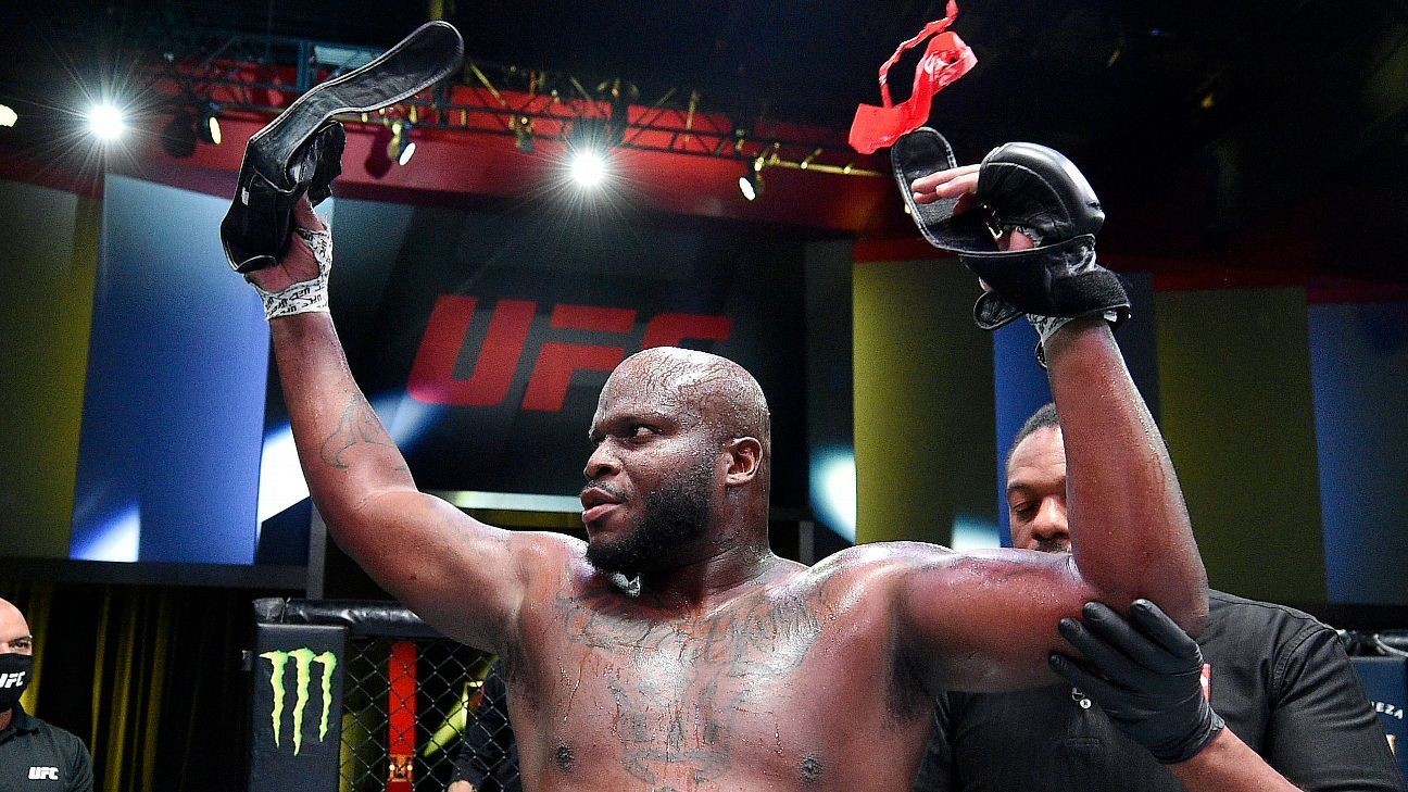 Heavyweight Derrick Lewis defeats Aleksei Oleinik via TKO in main event ...