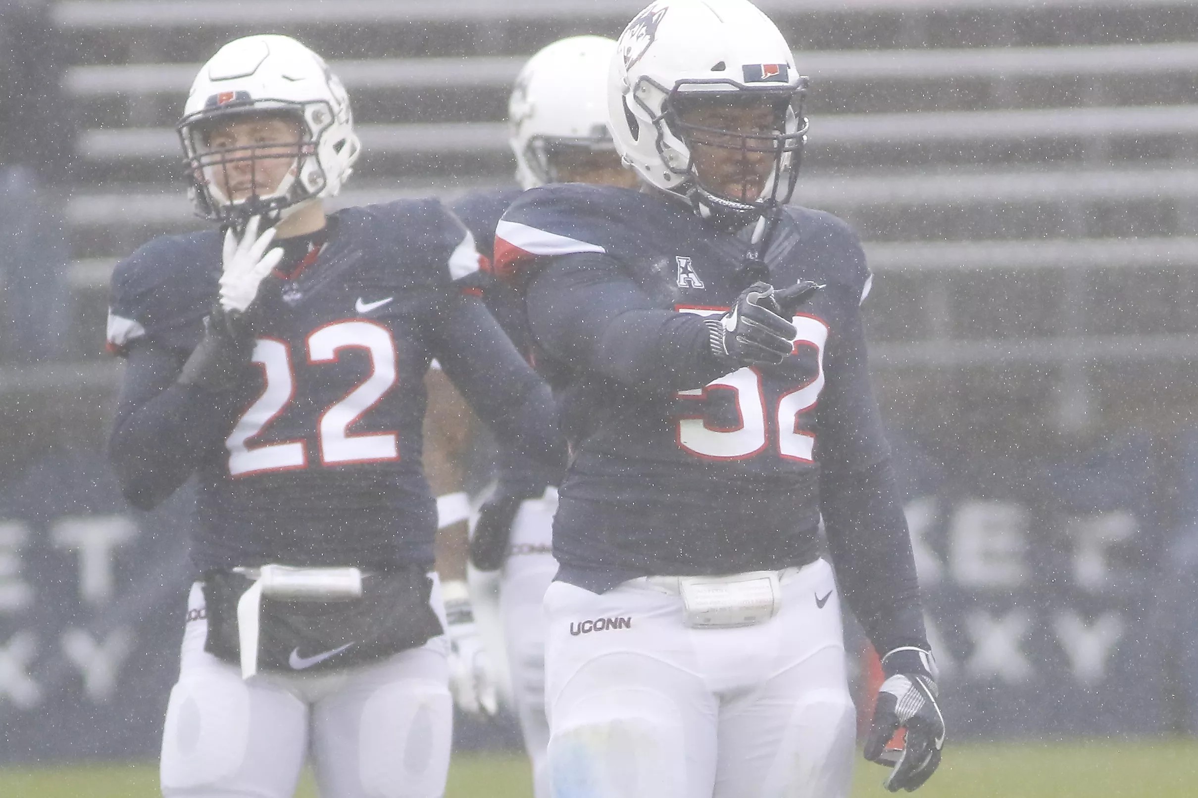 UConn football DT Caleb Thomas suspended for four games