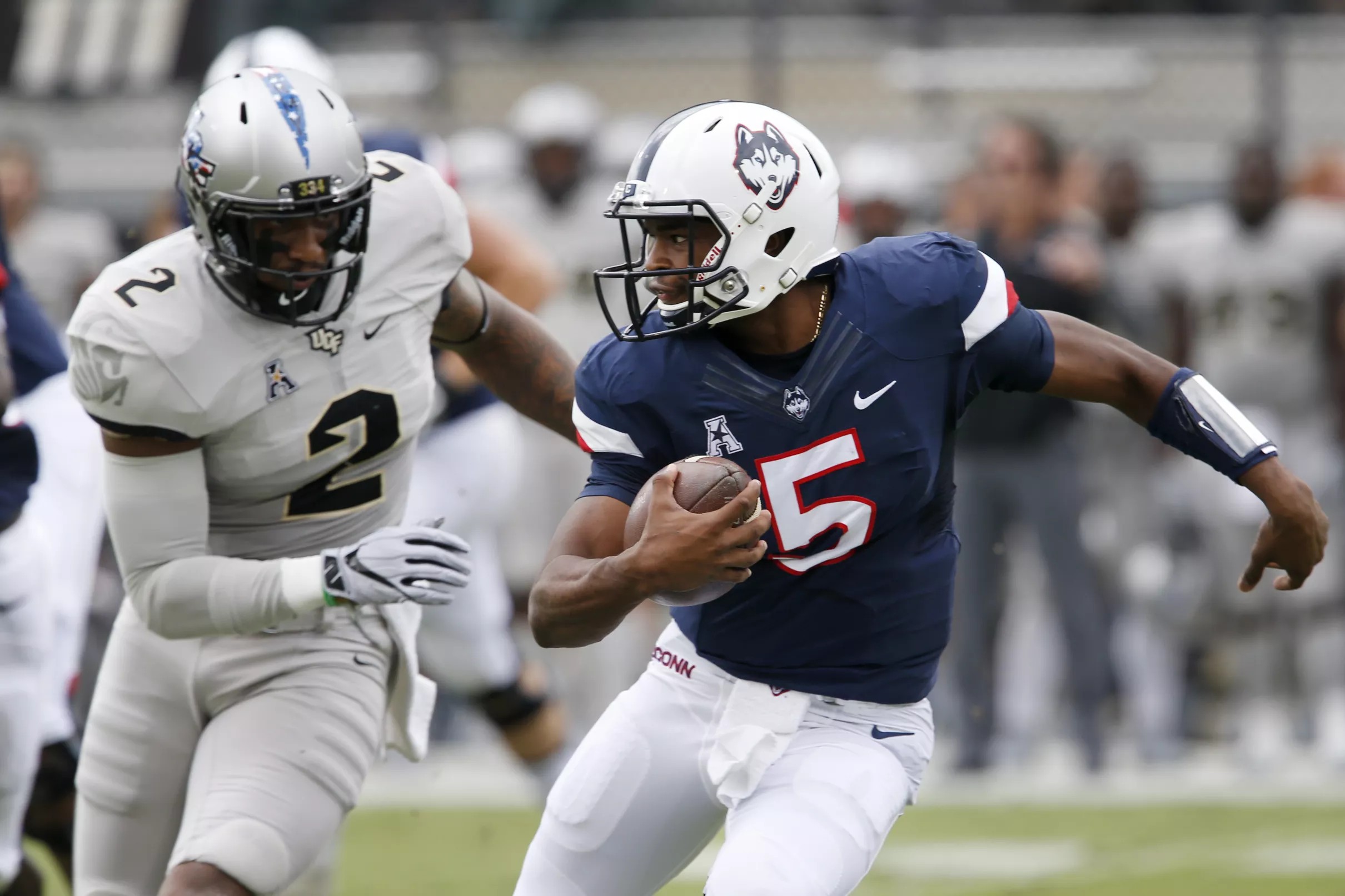 UConn Football Falls to UCF, 49-24