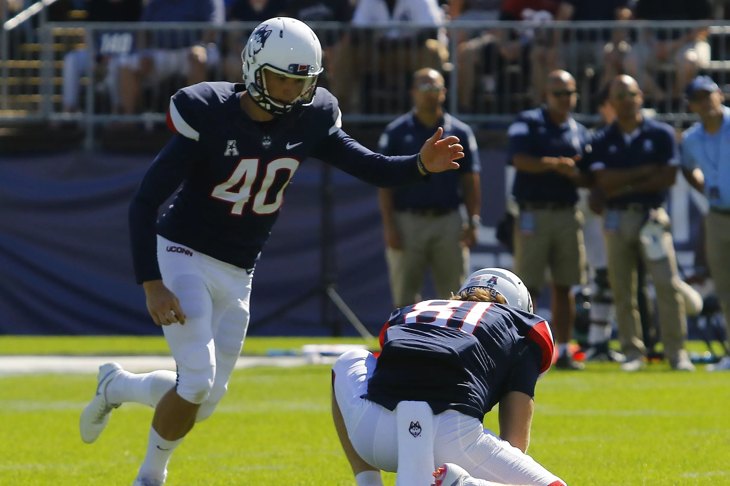 UConn Football Depth Chart for Syracuse