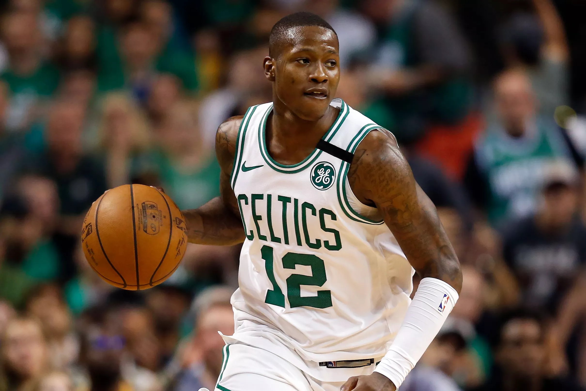 Terry Rozier appears on ESPN’s “First Take”