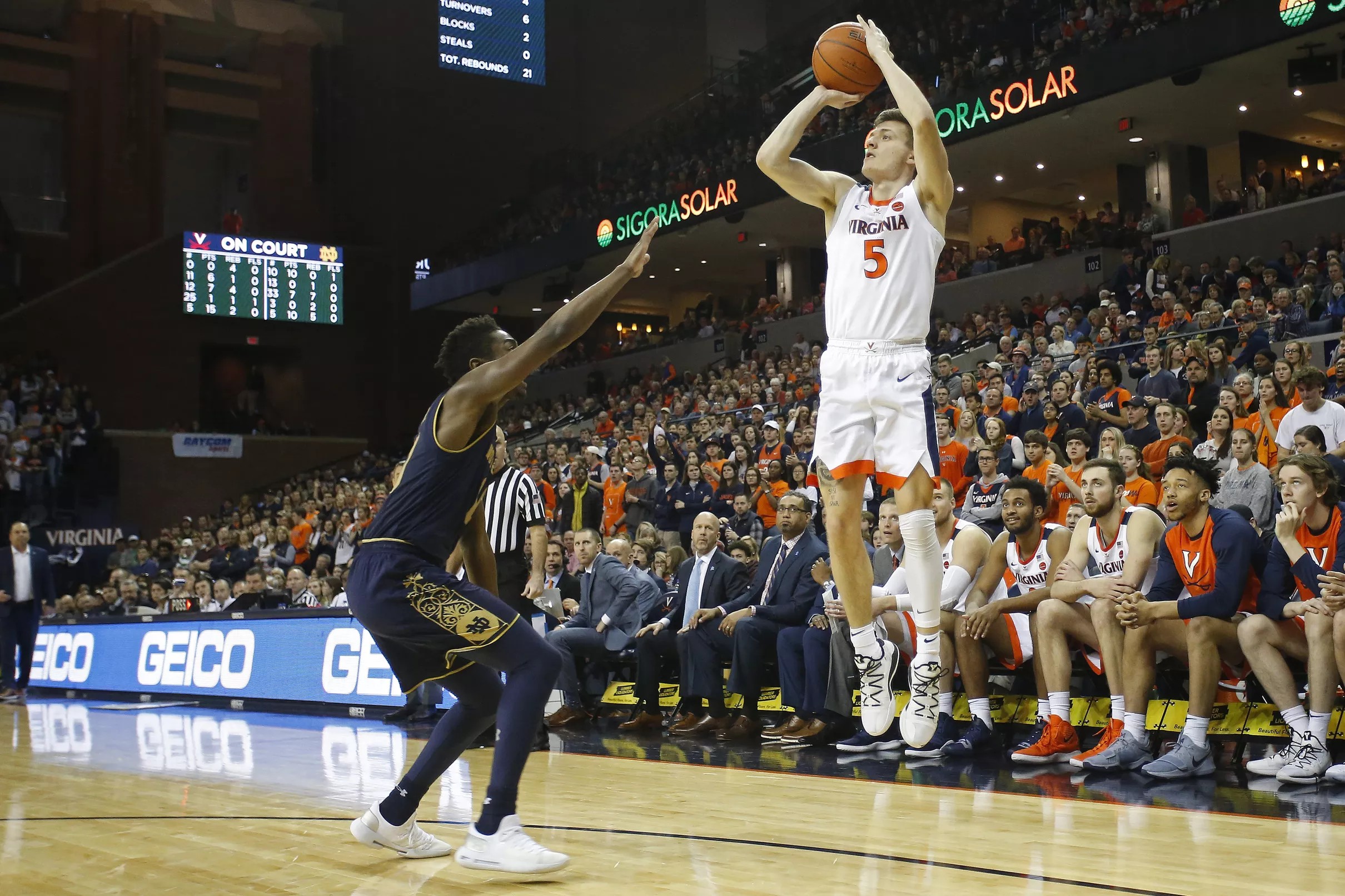 A brief look at Virginia’s mover-blocker and continuity offenses