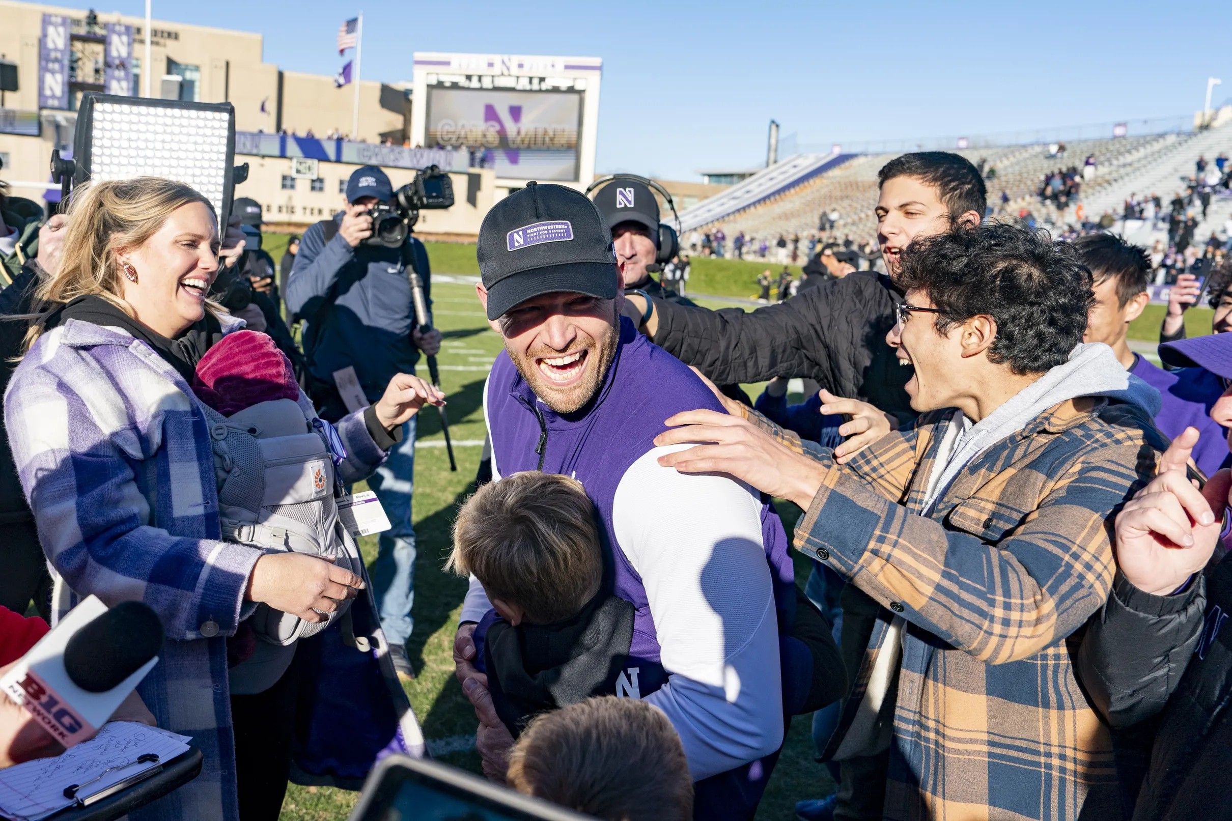 Northwestern’s win over Purdue embodies everything glorious about Ryan ...
