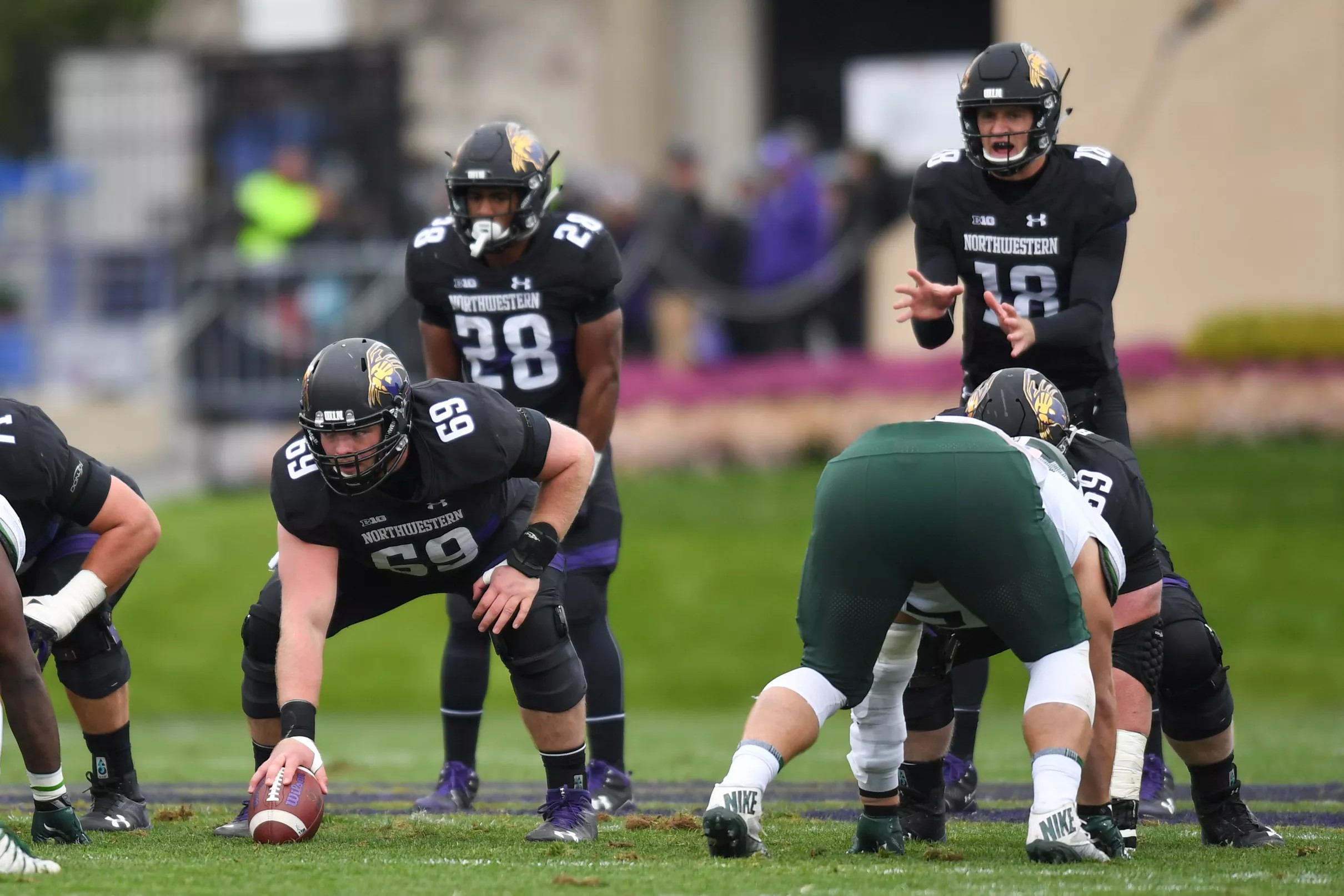 Northwestern football season in review: Grading the offensive line