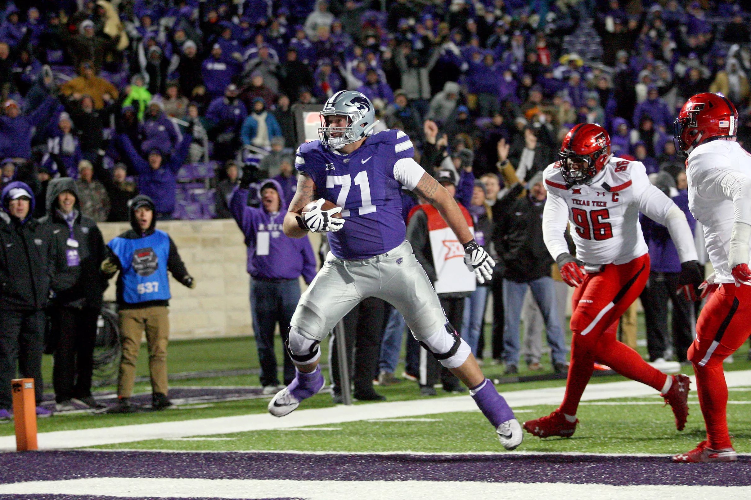 Risner named Big 12 Offensive Lineman of the Year
