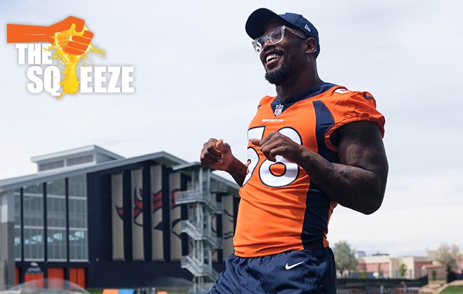 The Squeeze: Von Miller debuts new sack dance on 'The Tonight Show'