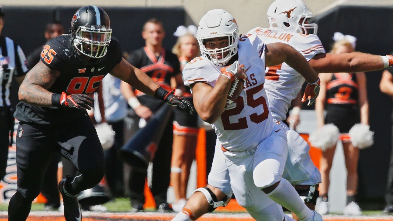 Texas RB Chris Warren III to transfer