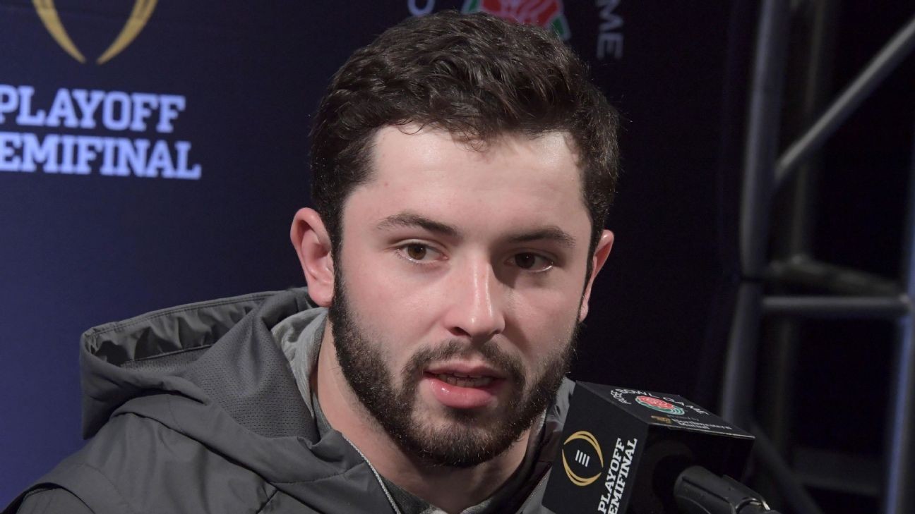 Where's Baker? Oklahoma QB hops out of bed to prove he's ready for CFP