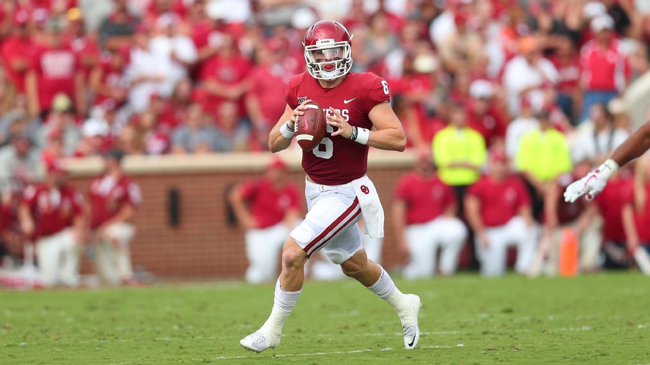 Baker Mayfield, Saquon Barkley, Bryce Love finalists for Maxwell player ...