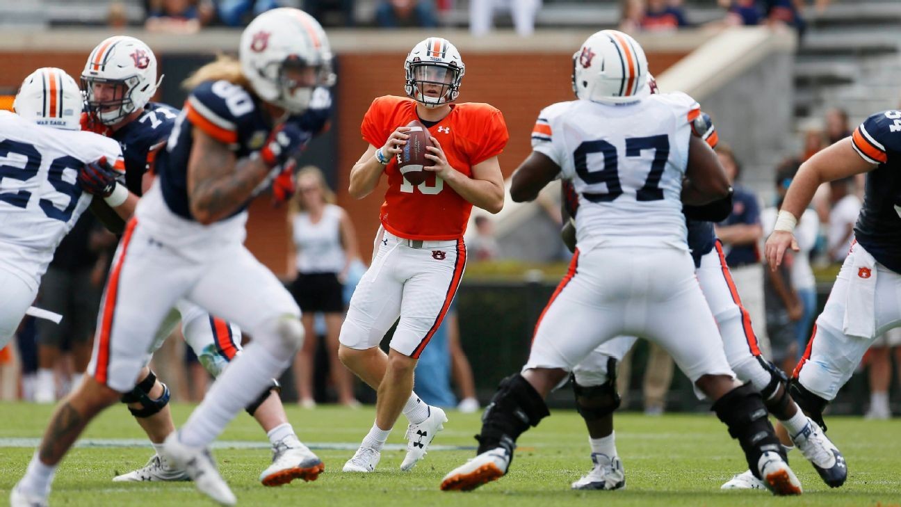 Auburn goes with freshman Nix as starting QB