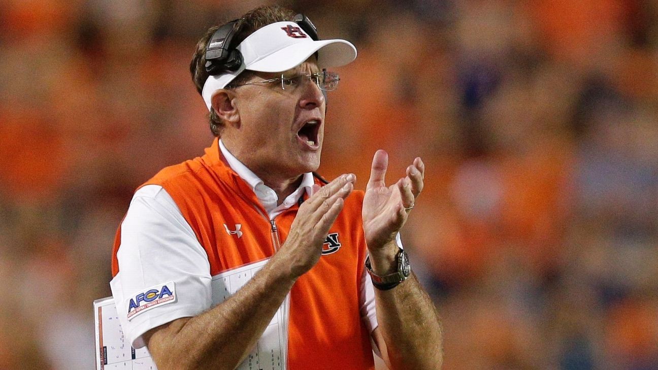 Auburn releases details of Gus Malzahn's contract
