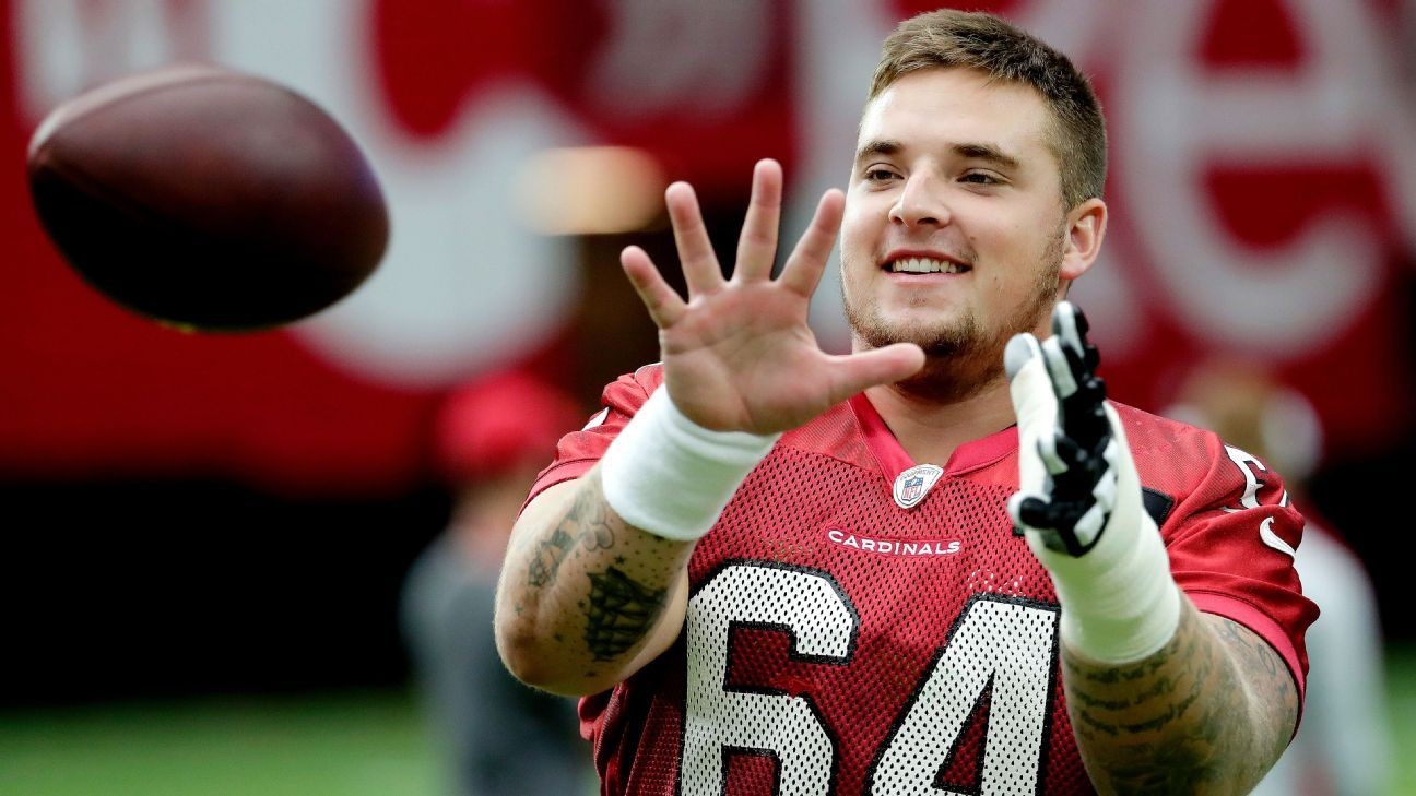 Mason Cole will get an earlier-than-expected shot at starting center