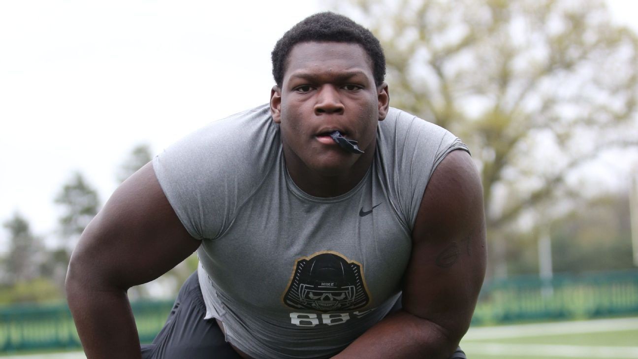 ESPN 300 OL Isaiah Wilson staying mum on his leader