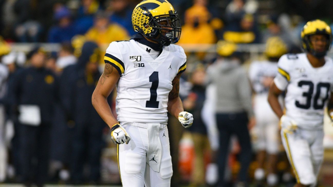 Michigan CB Ambry Thomas declares for NFL draft