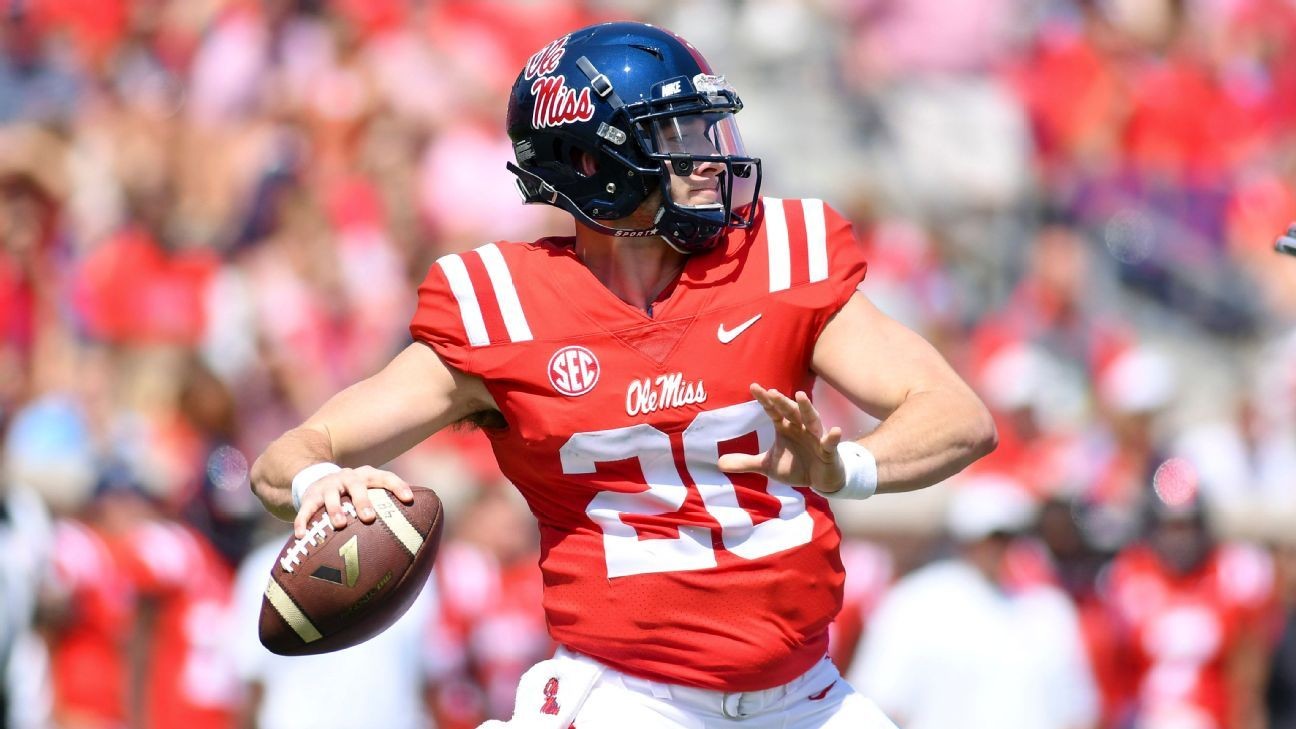 Former Ole Miss QB Shea Patterson plans to transfer to Michigan