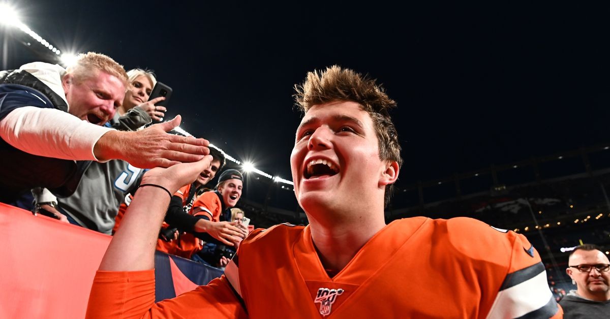 It’s quietly been a great week for Drew Lock