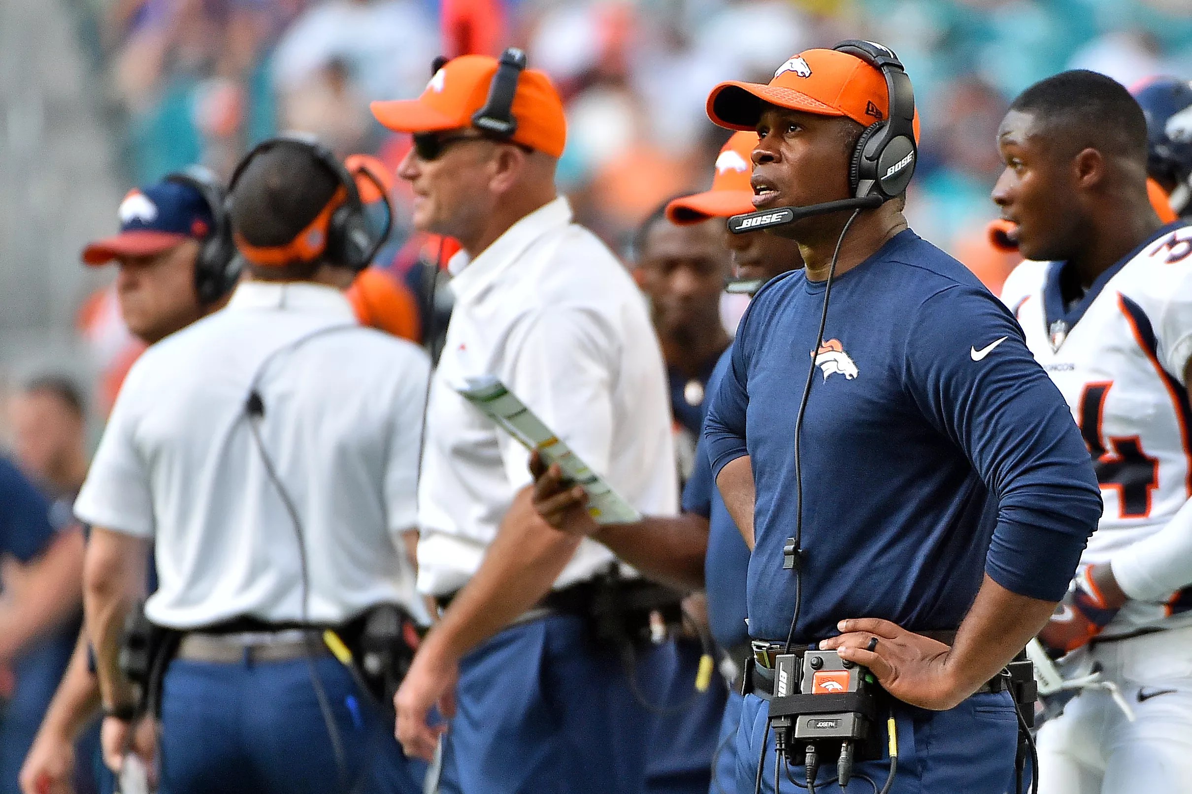 Report: Broncos coaches will finish out the season