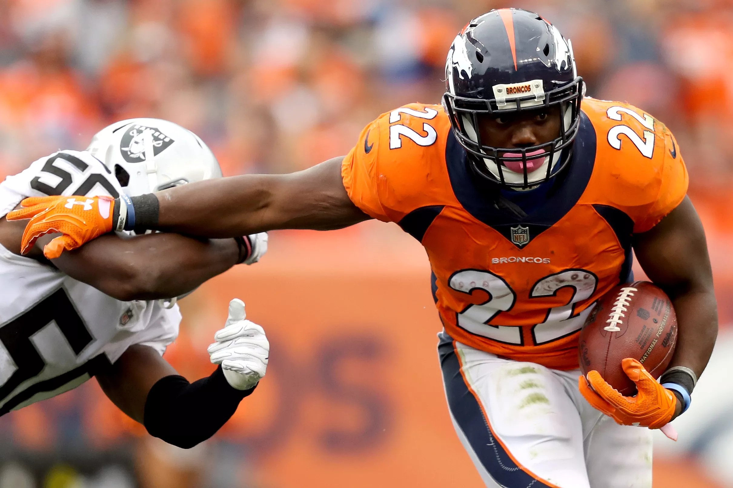 C.J. Anderson hopes to see the fans out in full force against Patriots