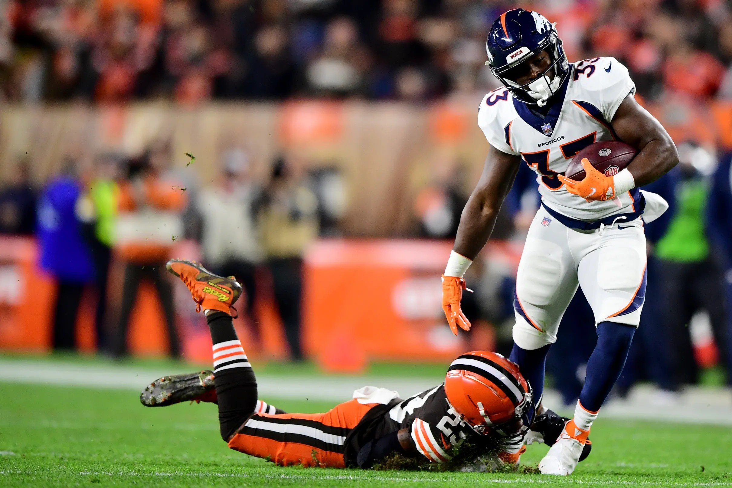 An in-depth look at the Bronco rushing attack from game 7