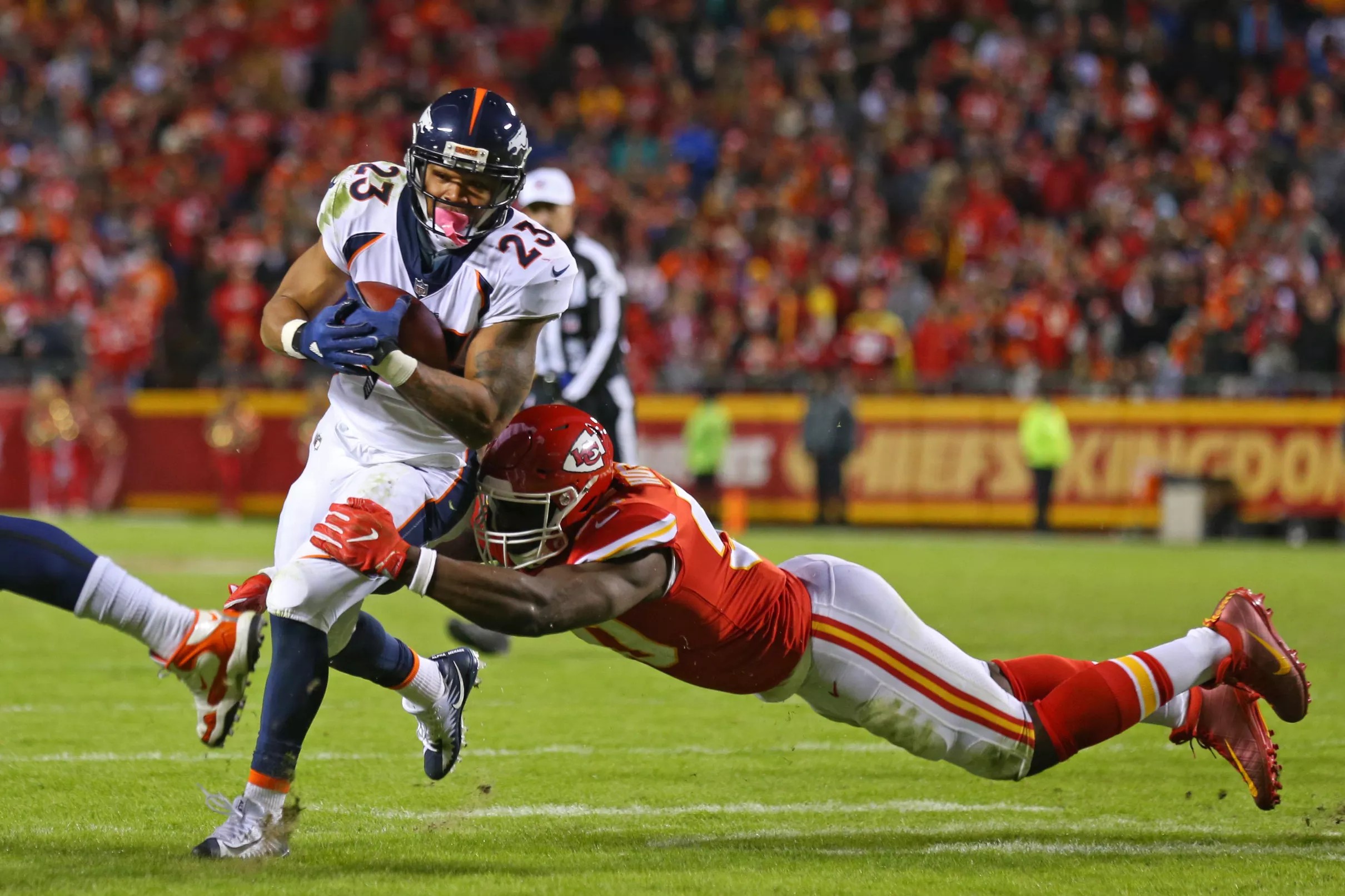 Devontae Booker has an opportunity to become the lead back this year