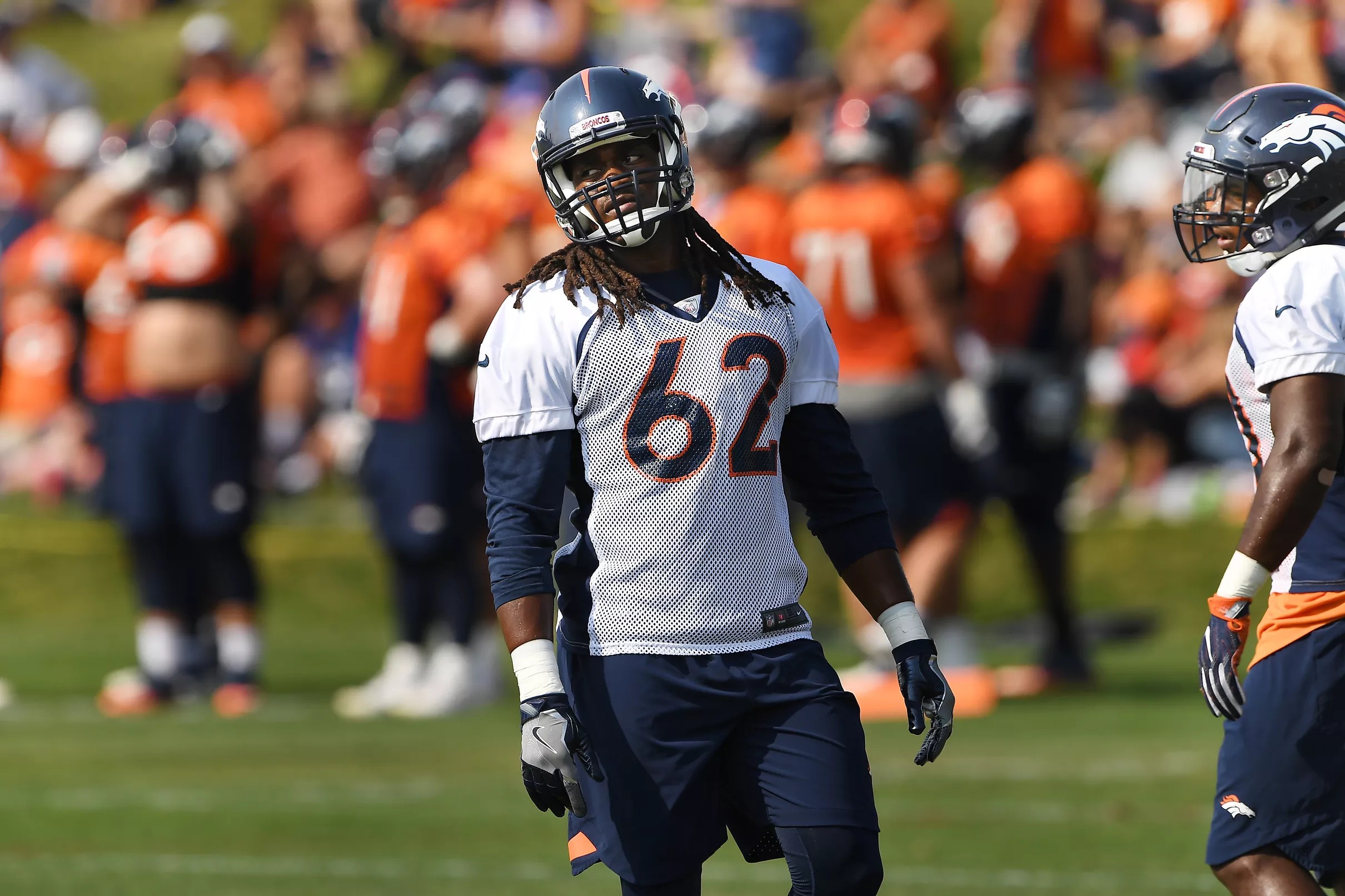 Linebacker Alexander Johnson gets the first crack at replacing Todd Davis