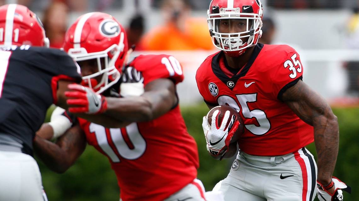 Is Brian Herrien just what the Bulldogs need? After G-Day performance ...