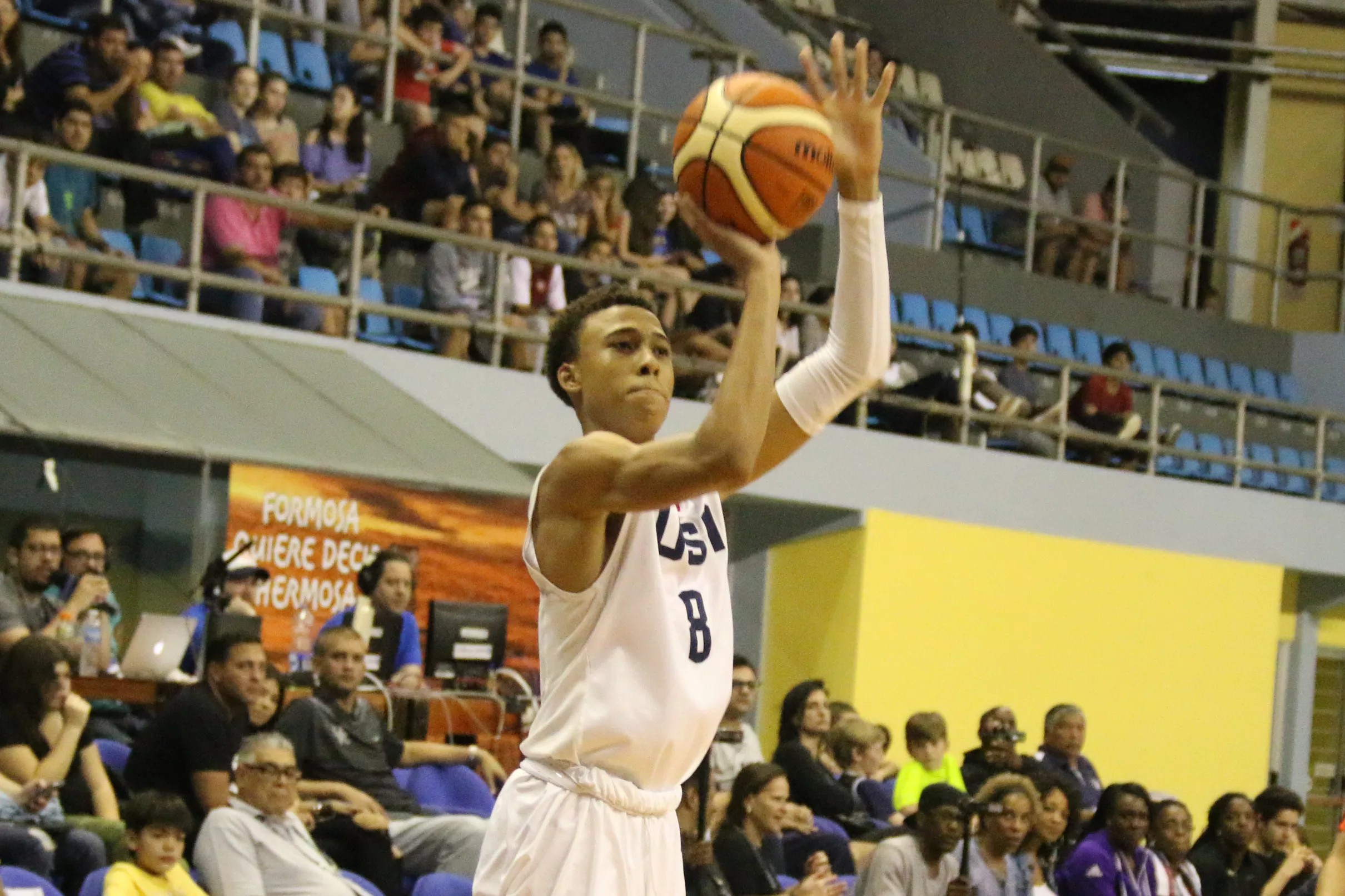 RJ Hampton visiting for Big Blue Madness