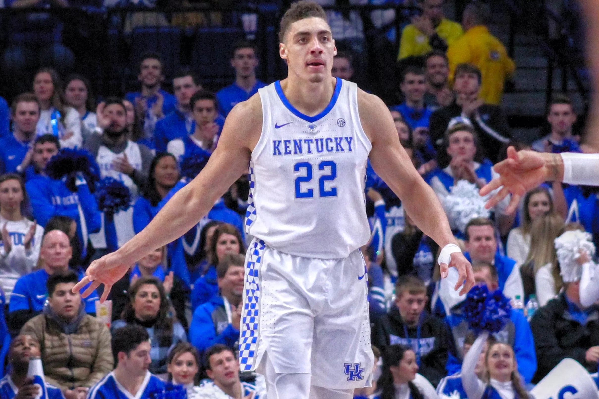 Reid Travis makes his triumphant return