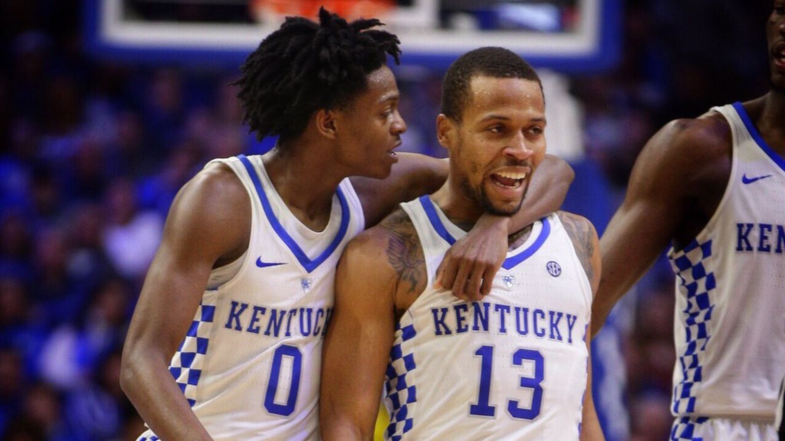 De'Aaron Fox defends Isaiah Briscoe after he gets stepped on by ...