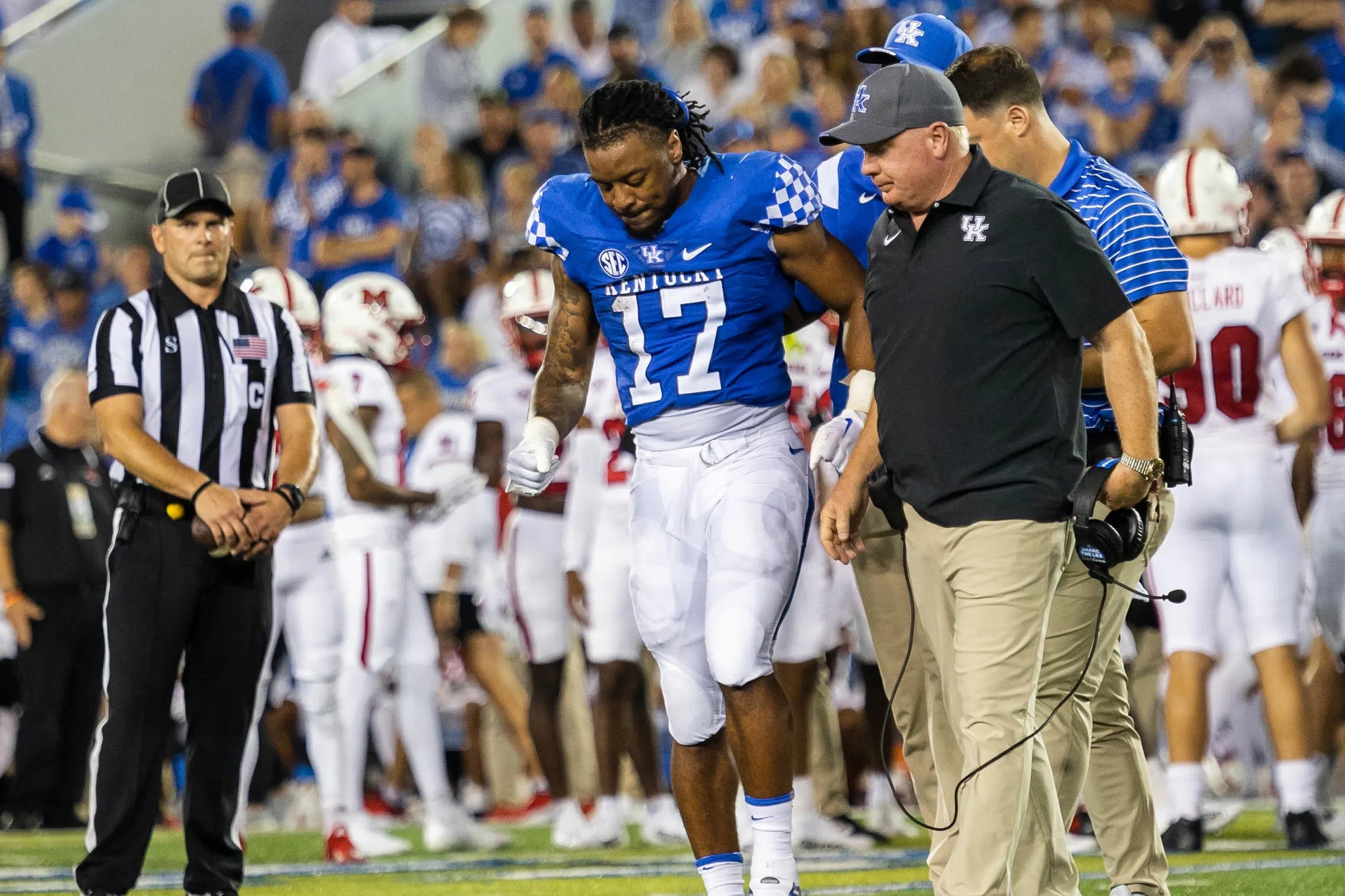 Kentucky running back room looks iffy going into Florida game