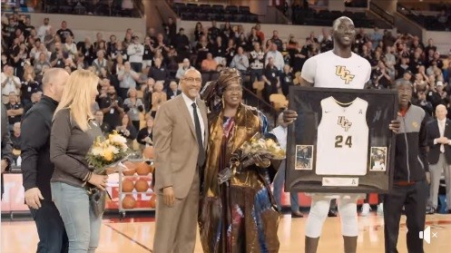 UCF’s Tacko Fall Sees Mother For First Time In Seven Years