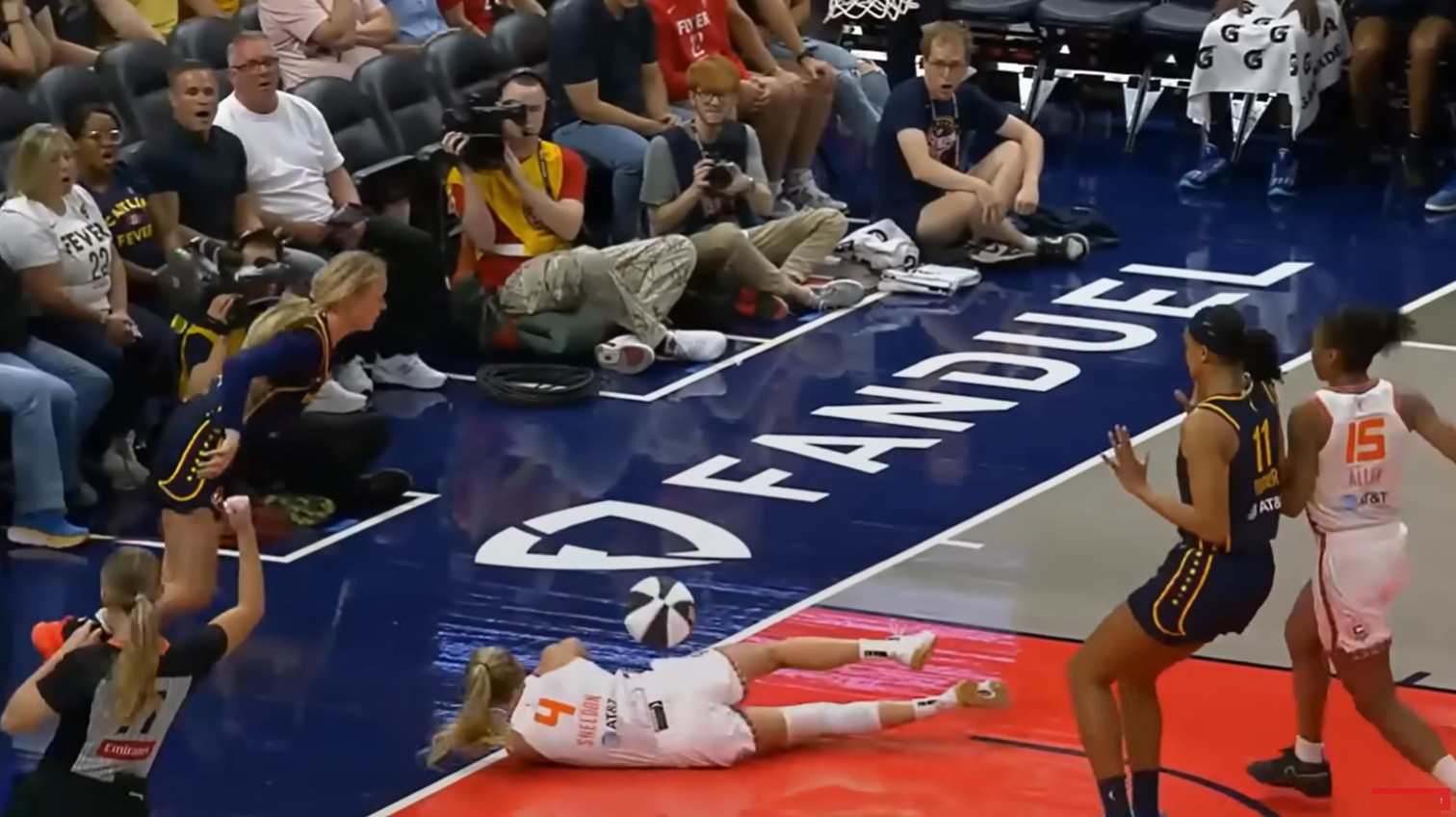 Three ejected after heated WNBA brawl