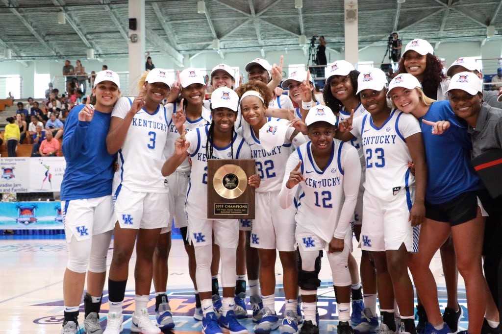 Kentucky Women Beat North Carolina to Win Paradise Jam, Improve to 7-0