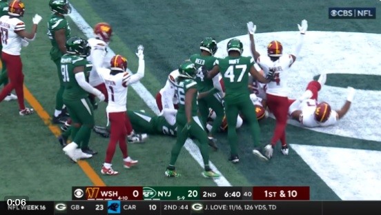 Chris Rodriguez Scored First Two Touchdowns of NFL Career on Sunday