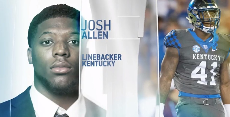 Watch Kentucky Football’s Josh Allen NFL Combine Highlights