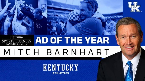 Mitch Barnhart Named Athletic Director of the Year