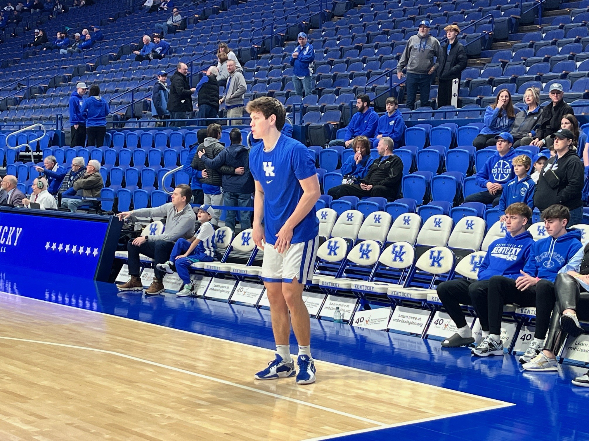 Trent Noah is checking out the Kentucky Derby at Churchill Downs