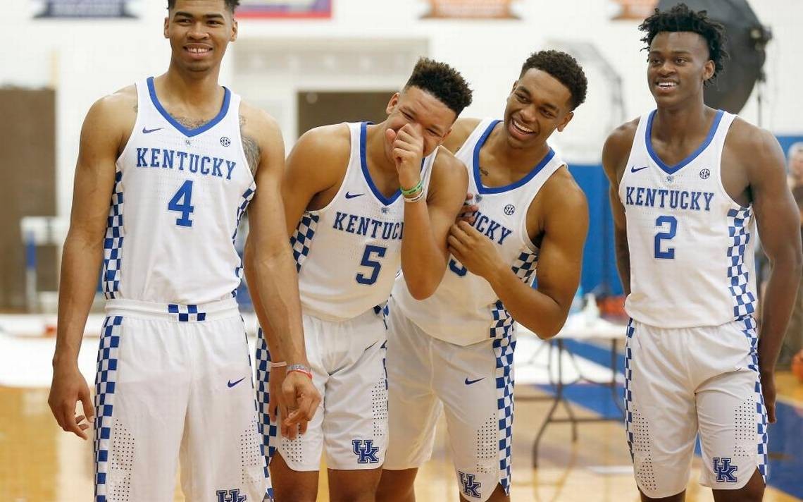See what developed at Kentucky’s basketball photo day