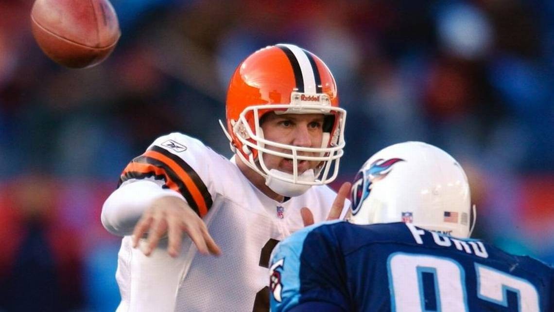 Kentucky football great Tim Couch returns to Cleveland as broadcaster ...