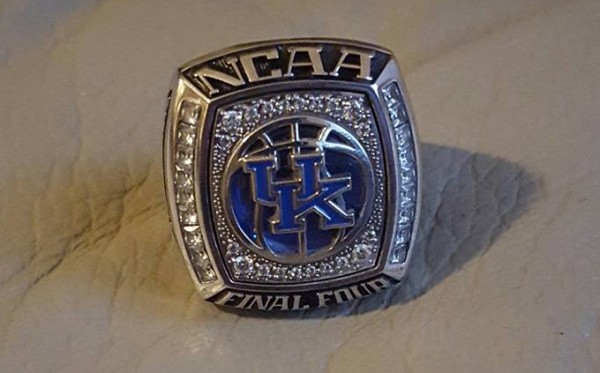 UK’s 2015 Final Four rings are in