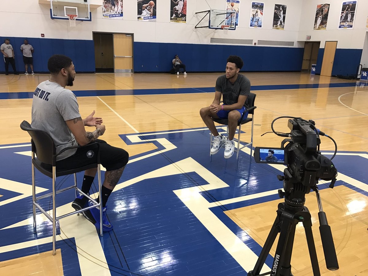 Anthony Davis Shares Advice with Incoming Freshmen