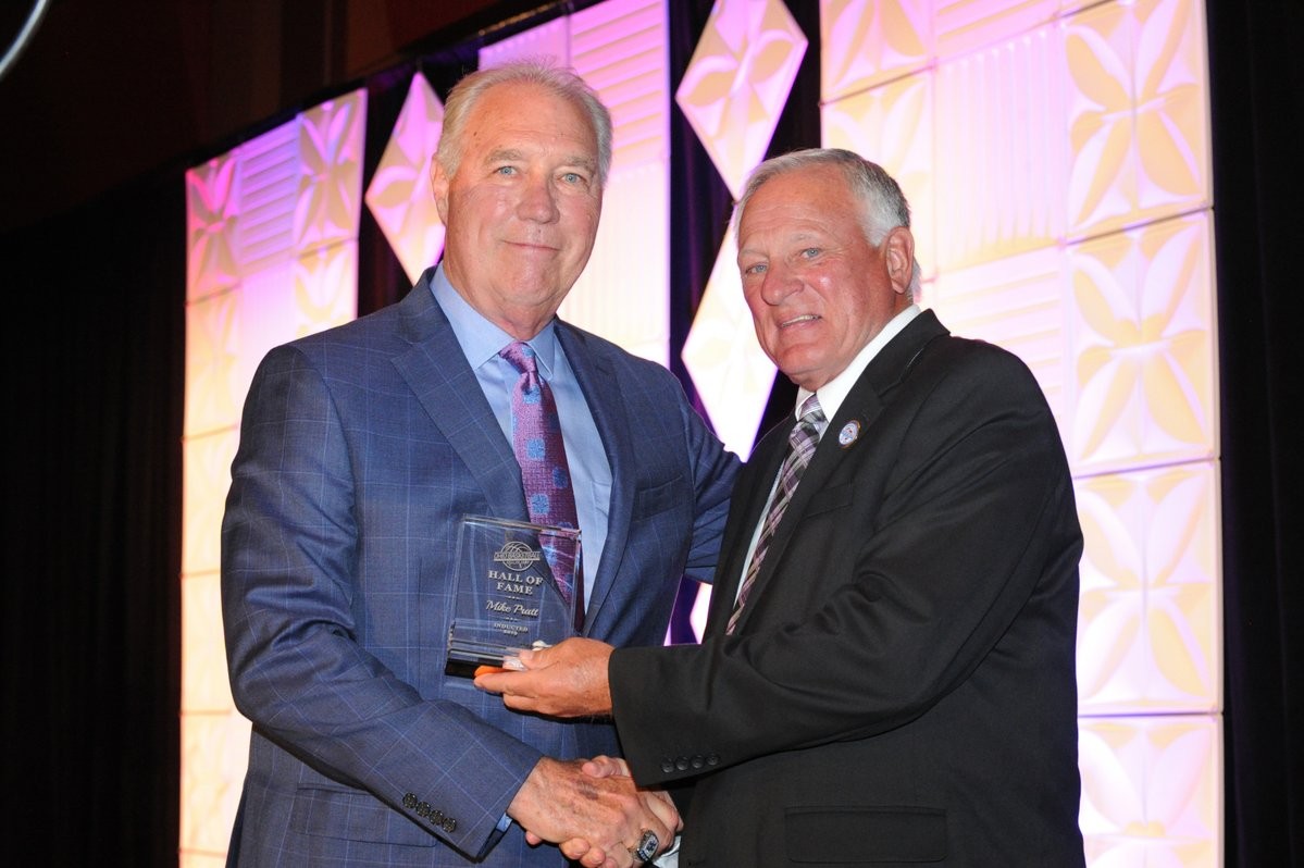 Mike Pratt inducted into the Ohio Basketball Hall of Fame