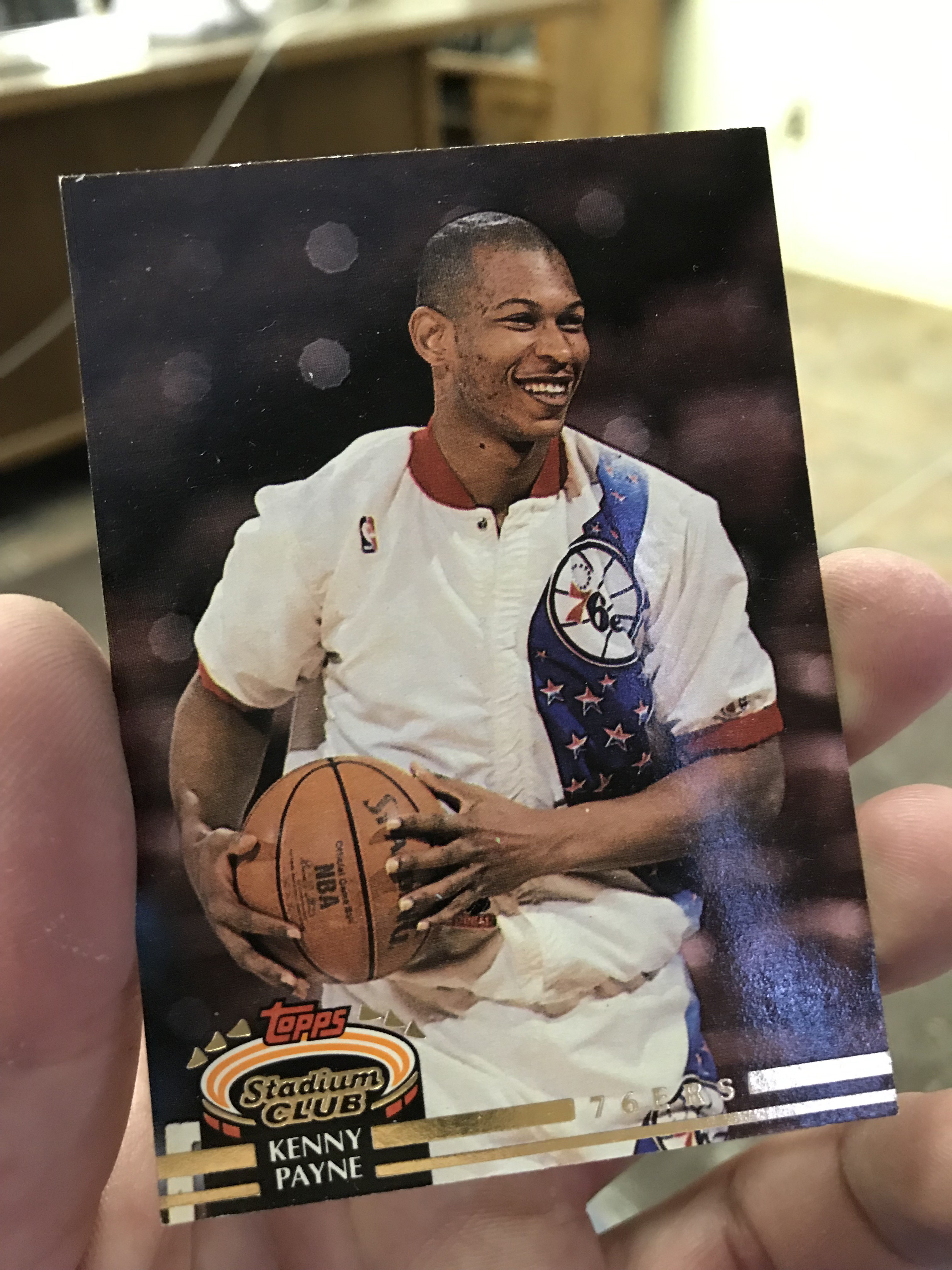 Look at young Kenny Payne!